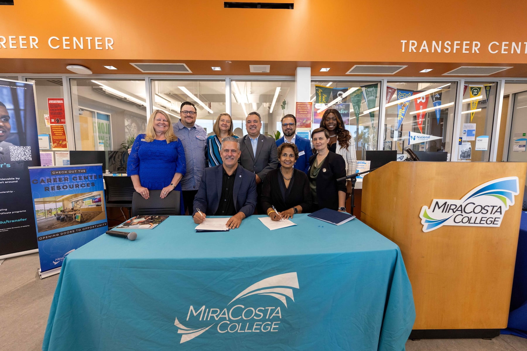 MiraCosta College and National University Celebrate New Partnership to ...